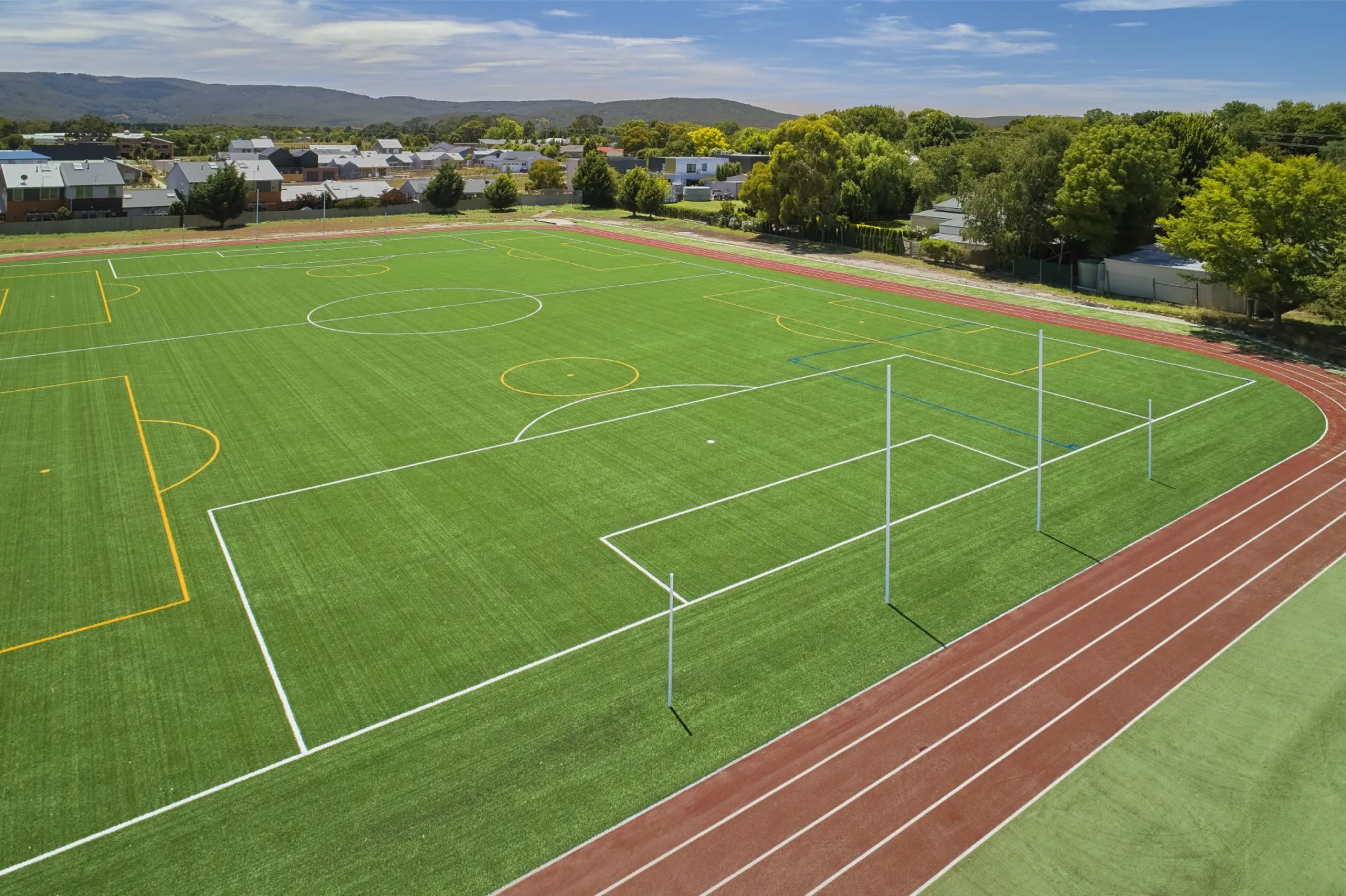 Installation of Synthetic Turf – Sports Ground, Running Track and ...